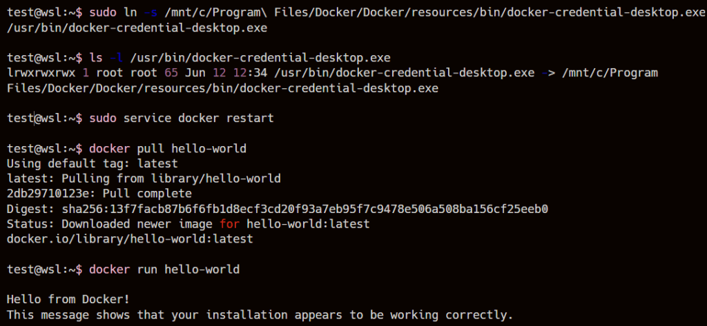 Docker Credential Desktopexe Executable File Not Found In Path Using Wsl2 Collabnix