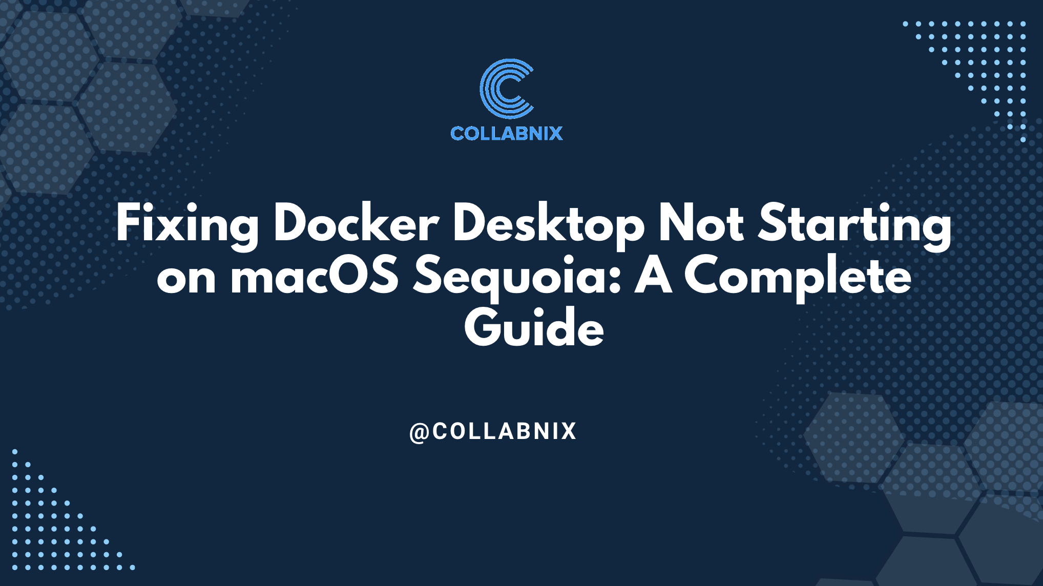 Collabnix – Docker | Kubernetes | IoT