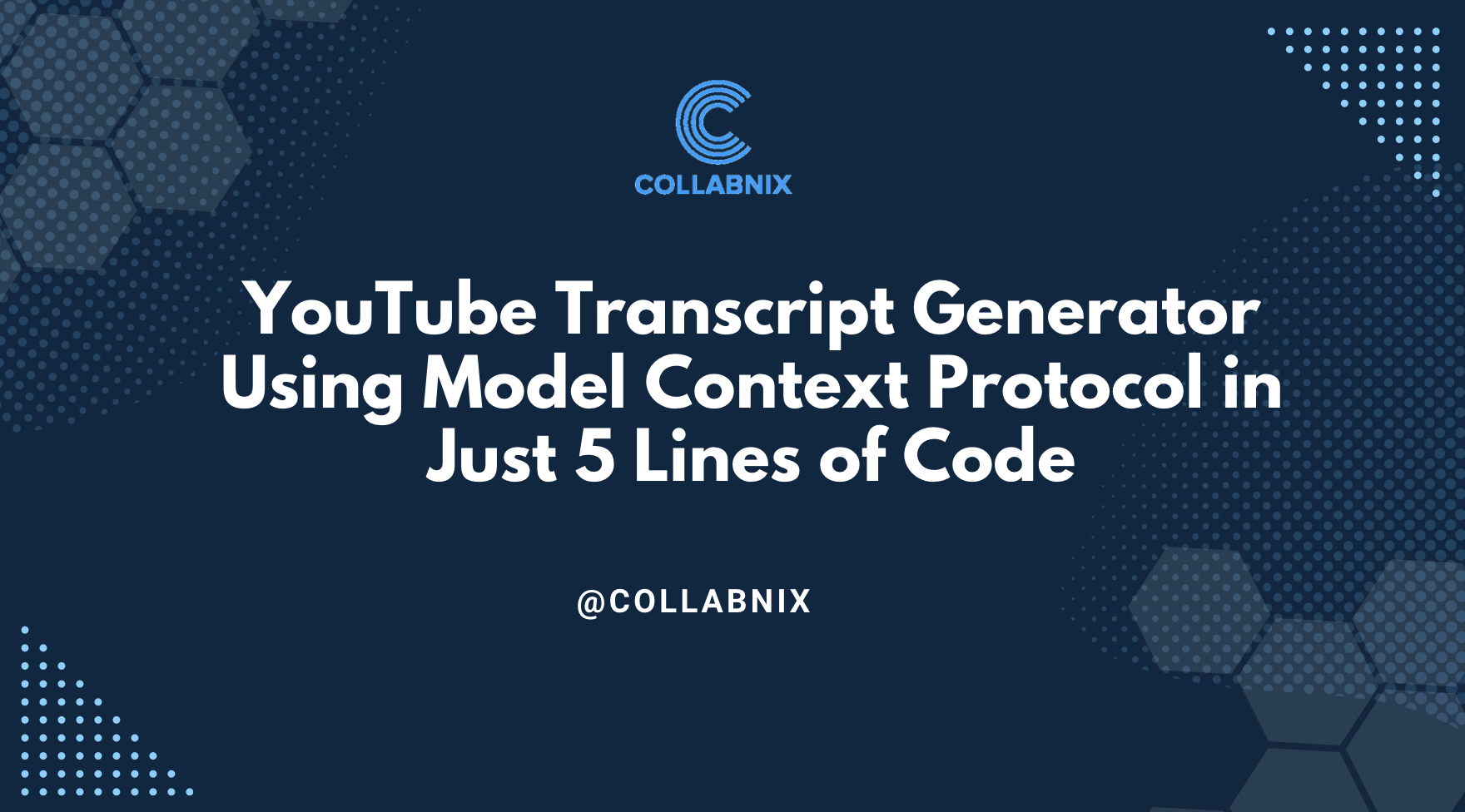 Collabnix – Docker | Kubernetes | IoT