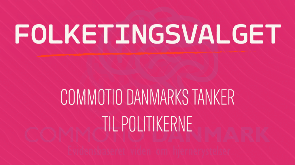 Folketingsvalget 2022 - Hjernerystelse | Commotio Danmark