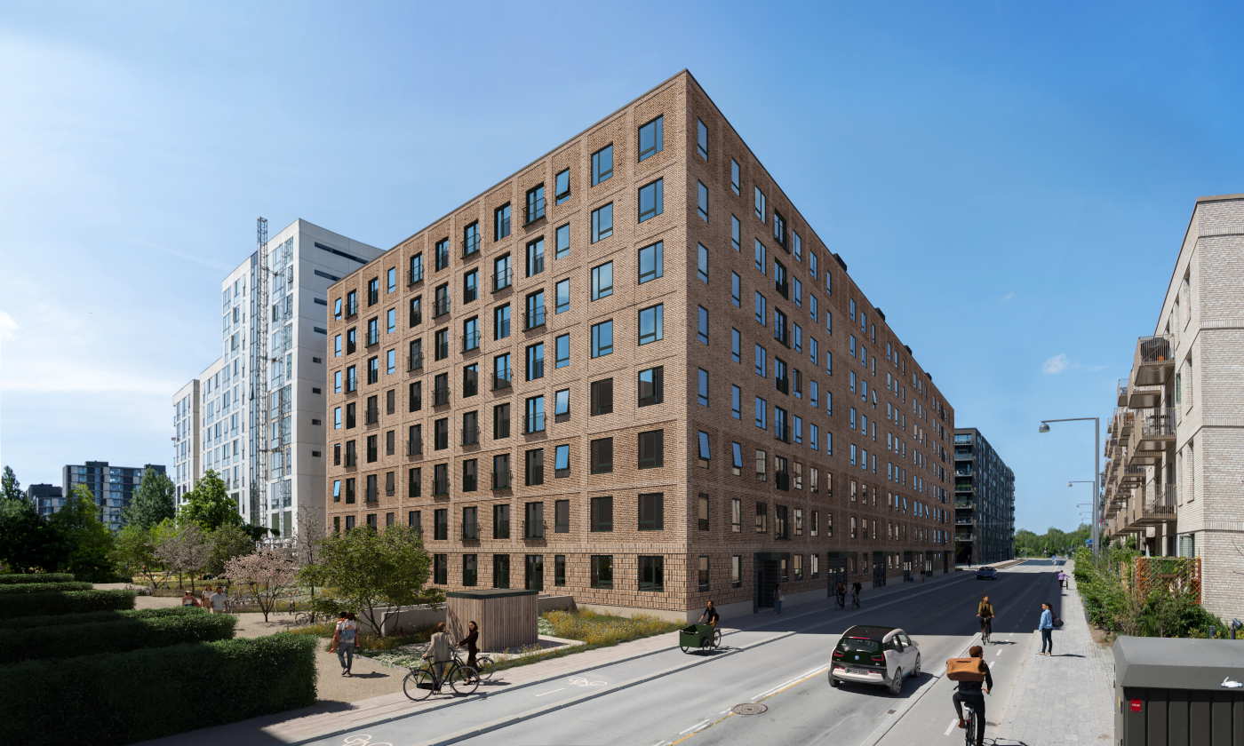 Stort boligprojekt i Ørestad klar til udlejning - Dansk Byudvikling