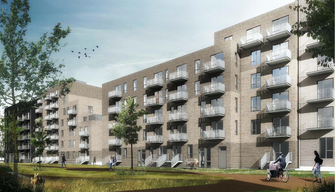 Byggeriet af over 70 nye familieboliger på Amager er i gang - Dansk Byudvikling