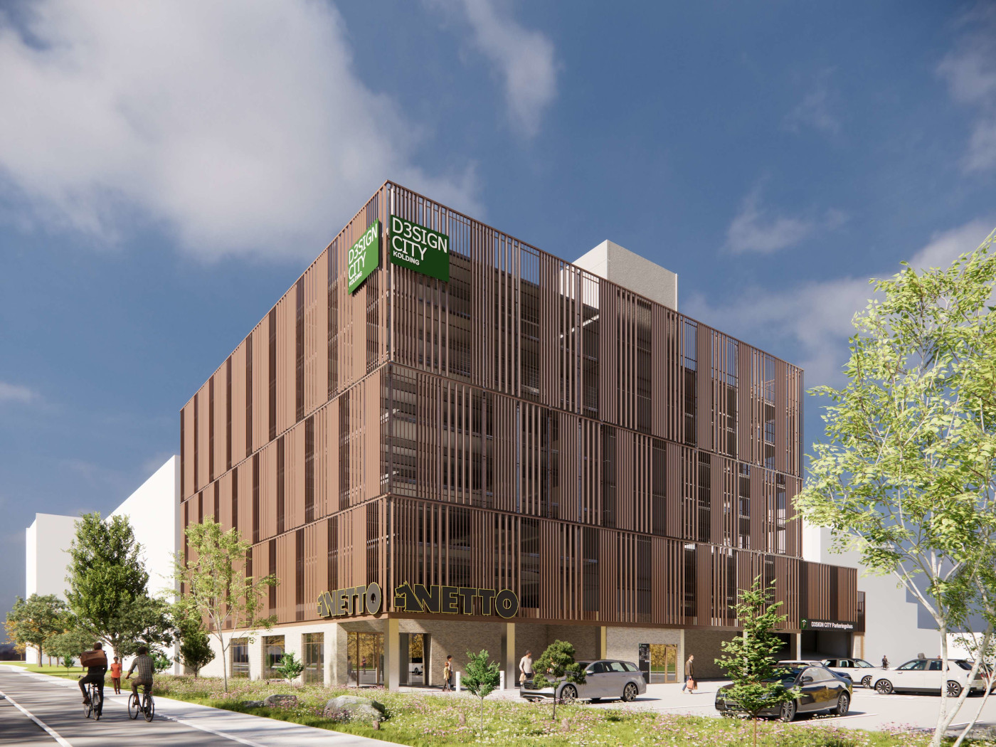 Design City i Kolding får hotel, dagligvarebutik og parkeringshus - Dansk Byudvikling