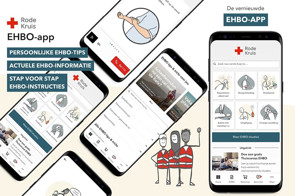 Kun jij EHBO verlenen? Download de EHBO-app van het Rode Kruis! - De ...