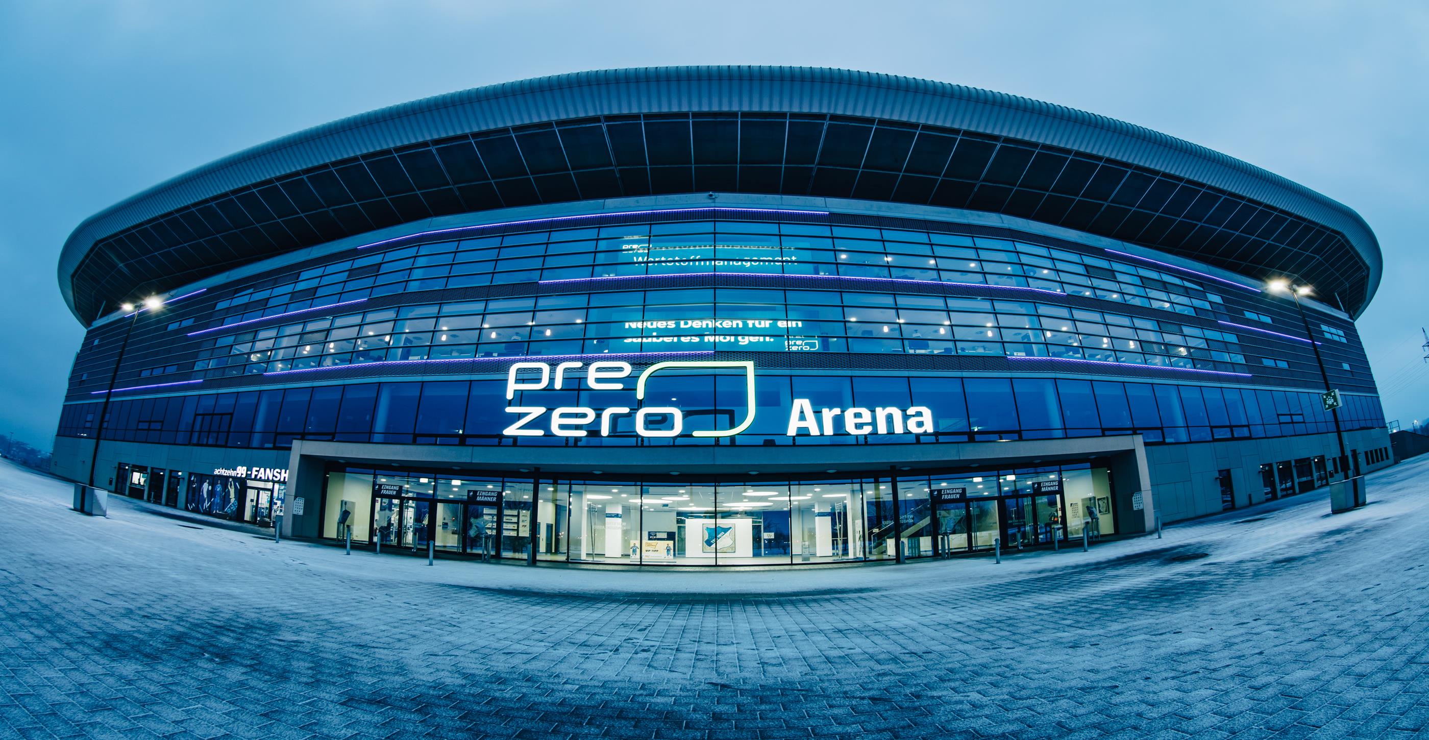 PreZero Arena - Der Eventplaner