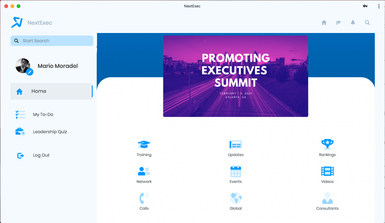 NextExec – Training & Sales Management System
