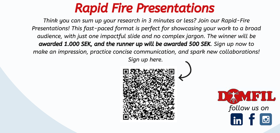 Rapid Fire Presentations HURS 2025 – DOMFIL