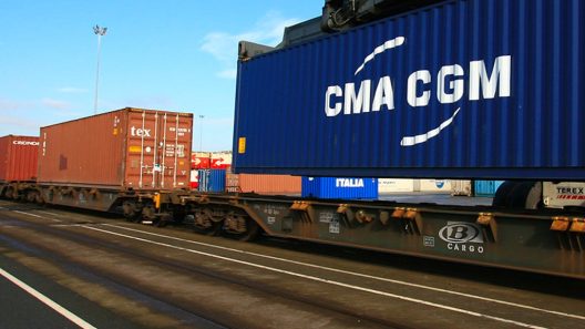 CMA CGM starts new rail service on Mediterranean Corridor - ESC