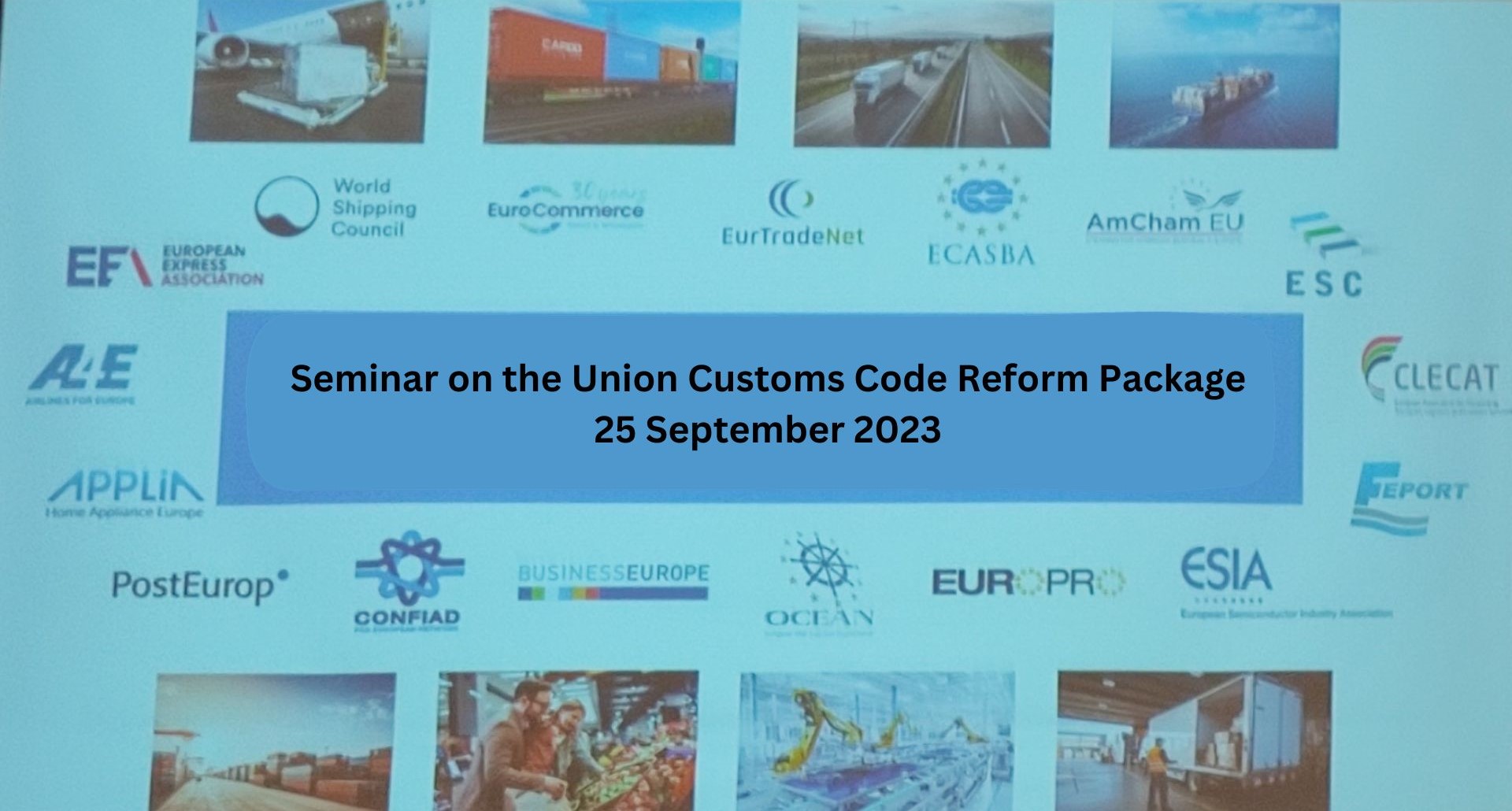 Union Customs Code Reform Package - ESC