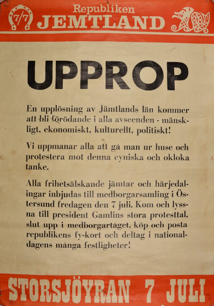 Affischer - Föreningsarkivet i Jämtlands län