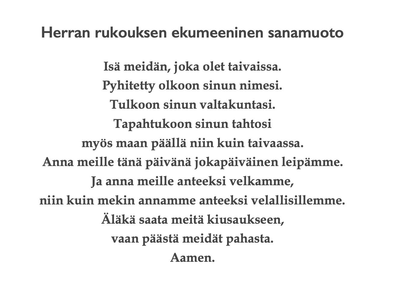 Rukous koronan voittamiseksi - Katolinen hiippakuntalehti