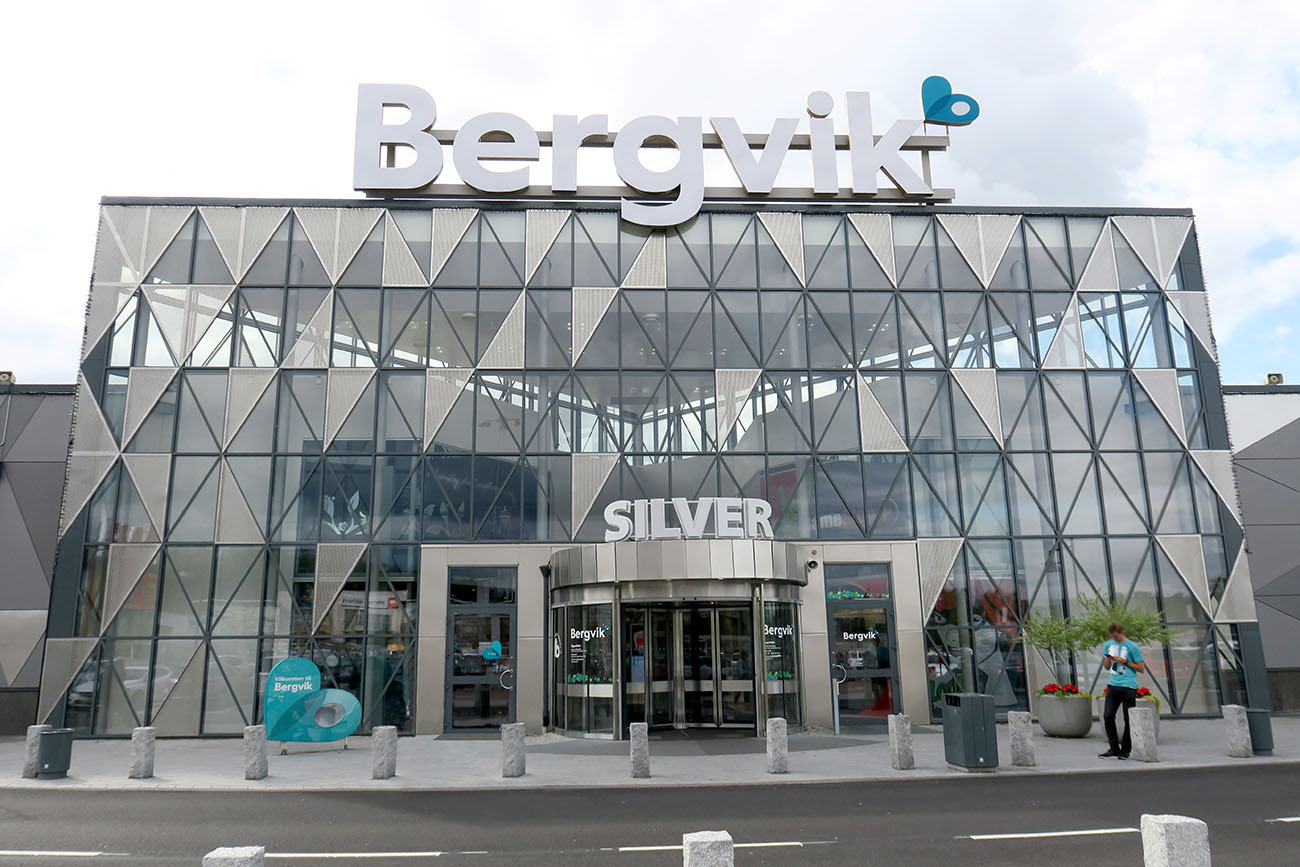 Bergvik shopping mall | FMH Stainless