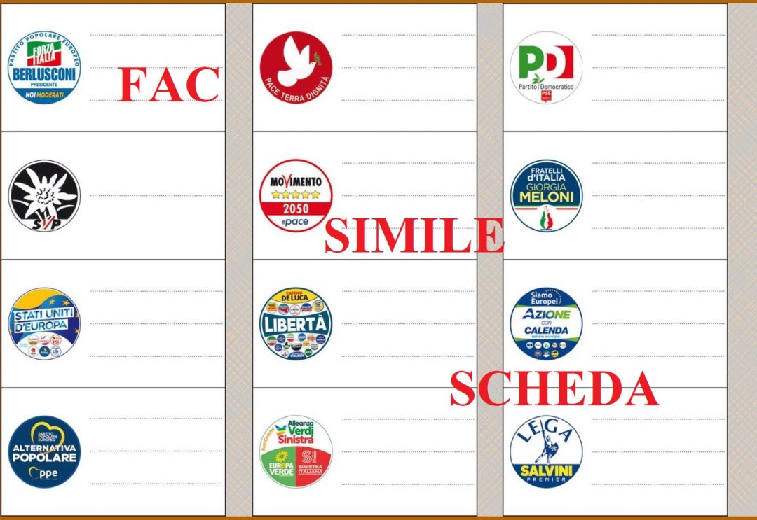 135 Candidati Per 15 Posti In Ue Tutti I Nomi Della Circoscrizione