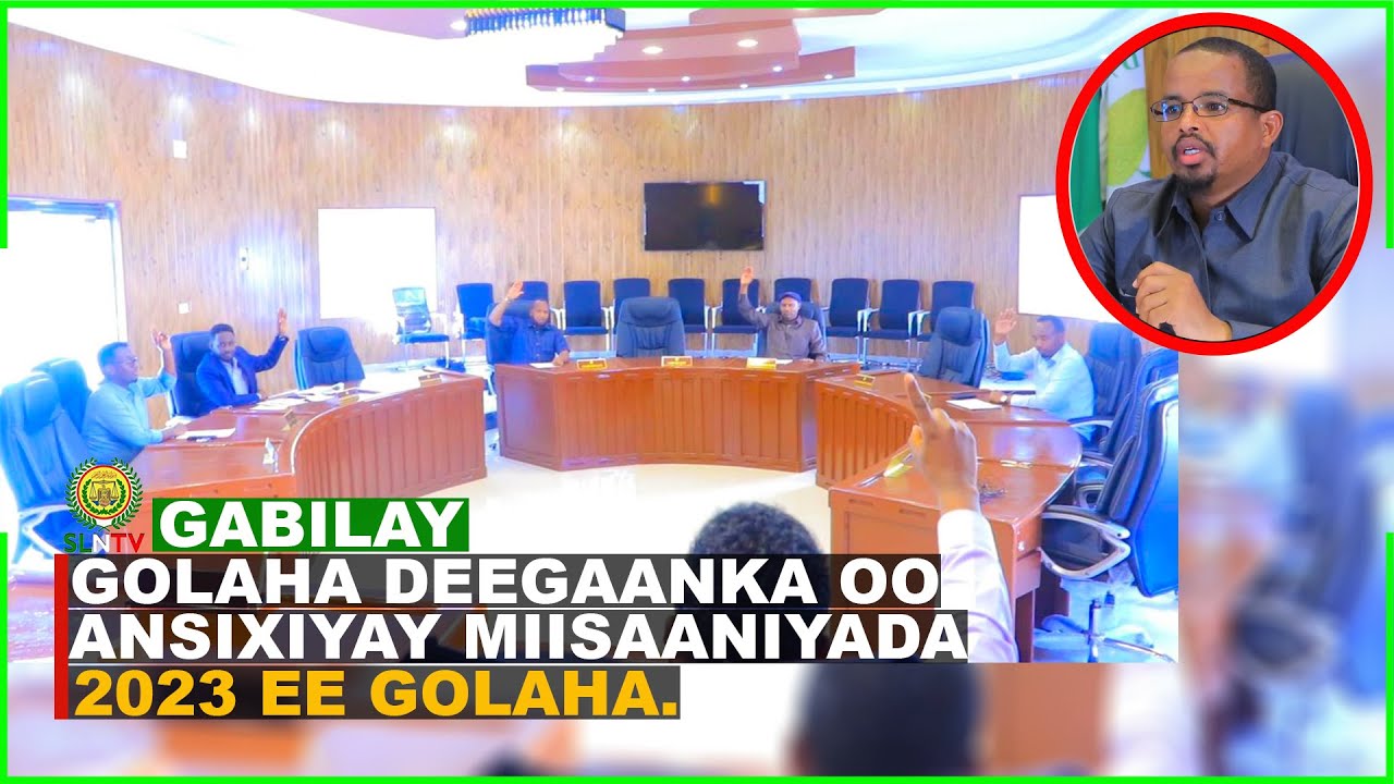Golaha Deegaanka Gabiley Ayaa Ansixiyey Miisaaniyada 2023 Ee Golaha Deeganka Gabiley. – Gabiley ...