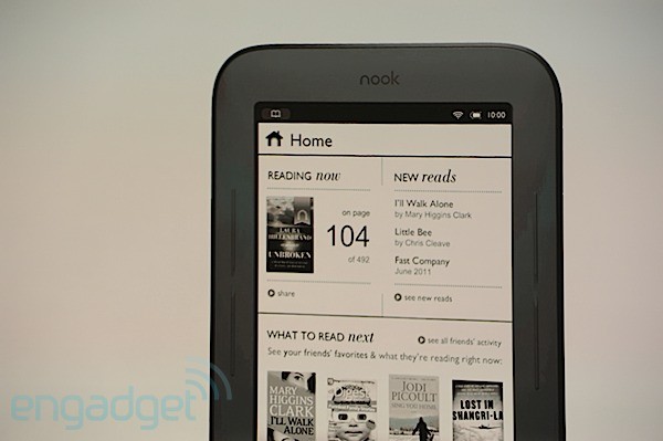 Barnes and noble announces Nook, with touchscreen