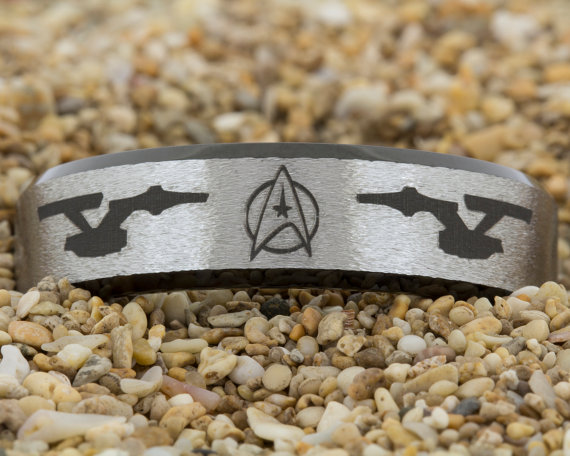 Awesome Geek Rings Made From Tungsten