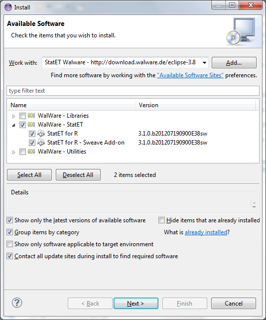 Setting Up Statet And Eclipse In Windows G Forge