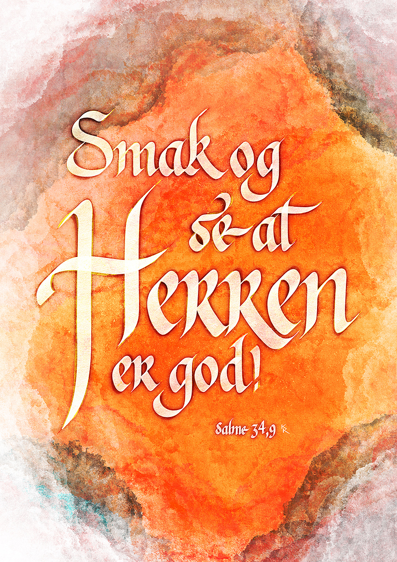 Smak og se at Herren er god — GudsOrd Illustrasjoner