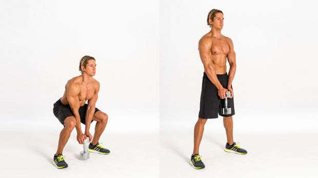 The 4-Week Dumbbell Workout Plan Part 3: Legs And Abs - GymGuider.com