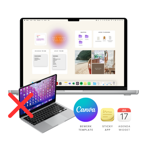 2025 desktop planner | BORNNAKED branding + ontwerp