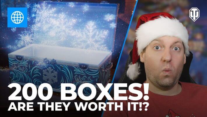 News – What Are 200 Boxes Worth? - December (2021) | WoT