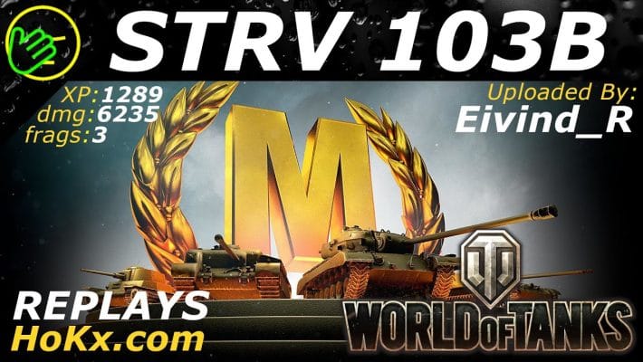 STRV 103B - WoT Mastery GamePlay | WoT