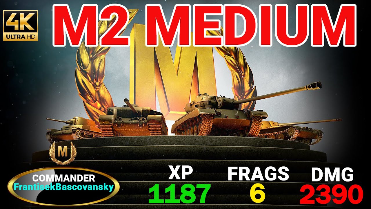 M2 Medium | WOT Best Replays | WoT