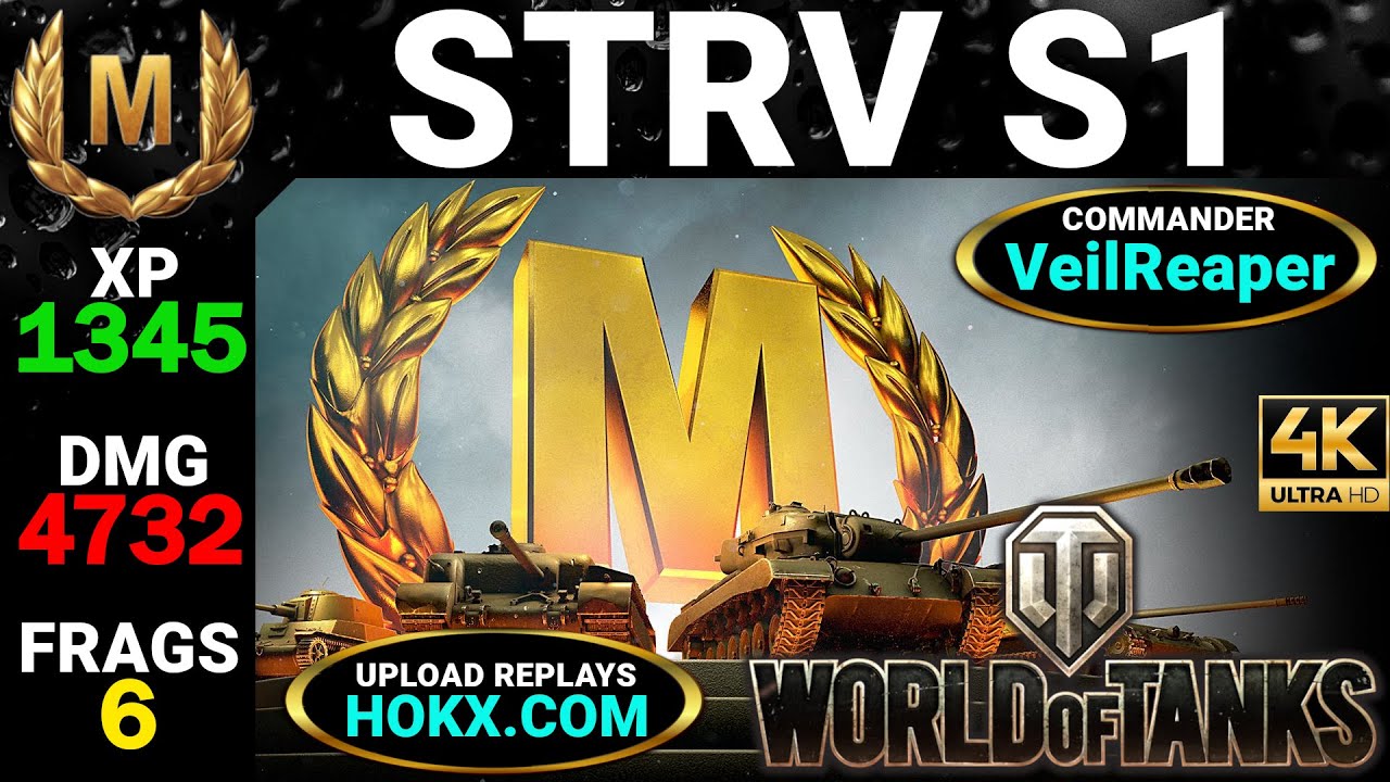 Strv S1 | World of Tanks Best Replays | WoT
