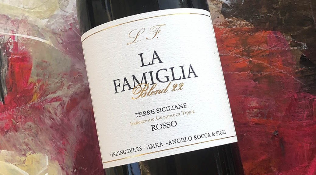 2017 Angelo Rocca & Figli, La Famiglia Blend 22 Terre Siciliane Rosso ...