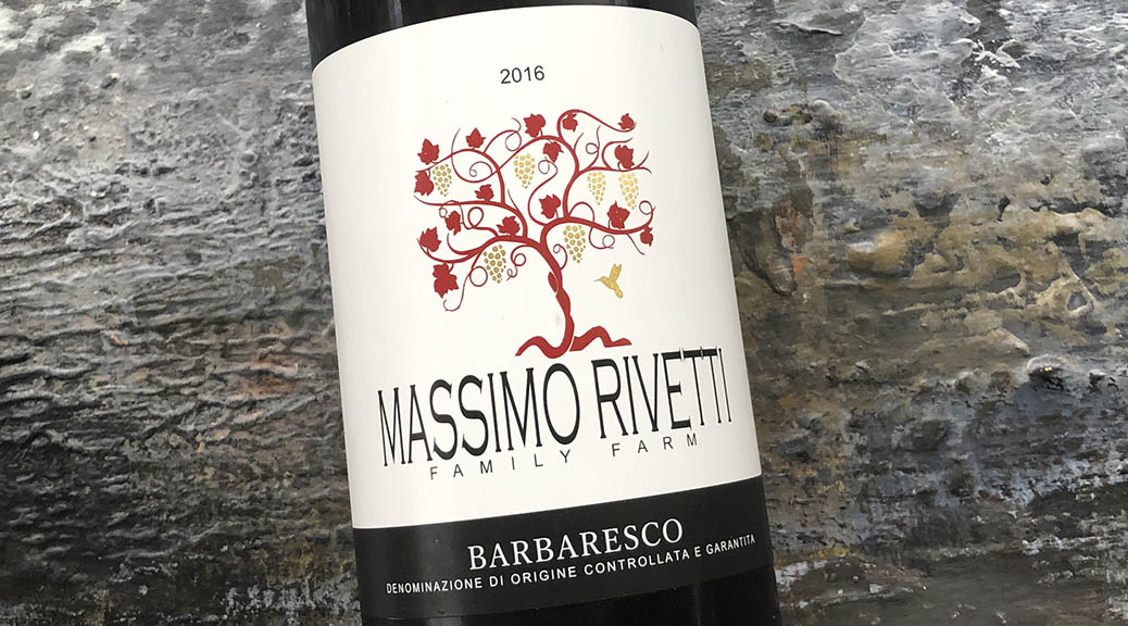 2016 Massimo Rivetti, Barbaresco, Piemonte, Italien - Houlbergs Vinblog