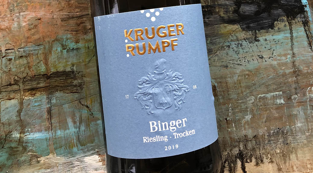 2019 Weingut Kruger-Rumpf, Binger Riesling, Rheinhessen, Tyskland - Houlbergs Vinblog