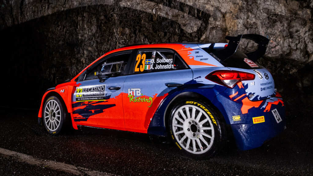 Htb Racing sponser Oliver Solberg i 2021-sesongen - Htb Racing