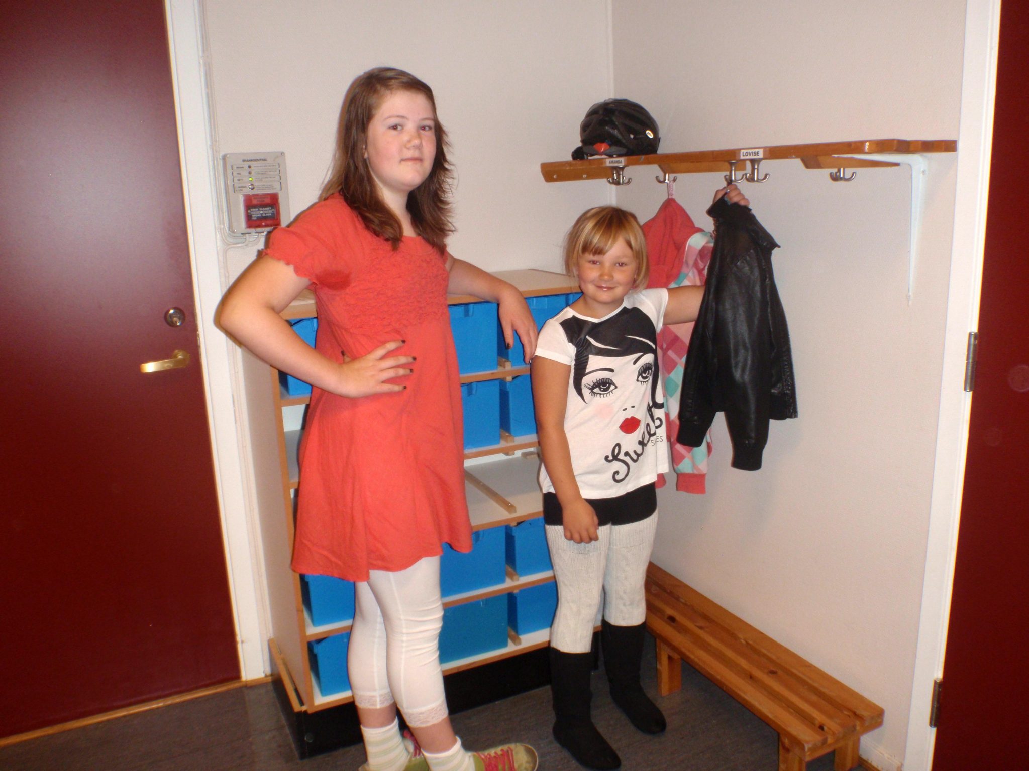 Fyrste skuledag – Huglo