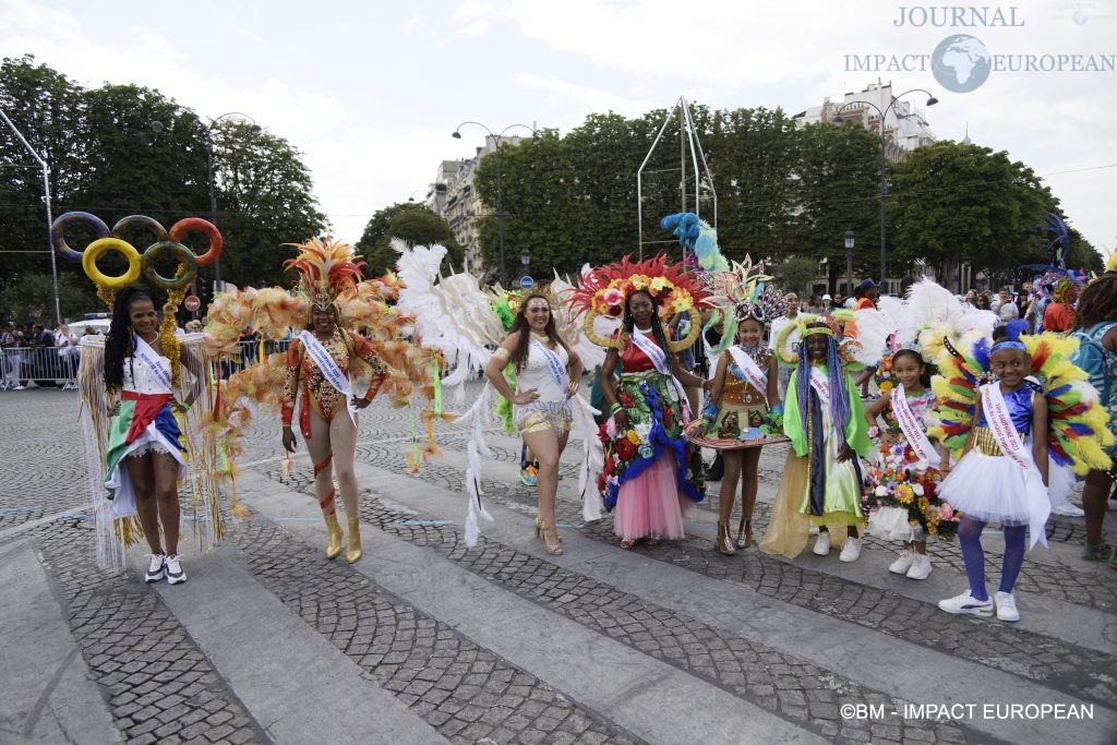 21ème EDITION DU CARNAVAL TROPICAL SUR LES CHAMPS ELYSEES - Impact European