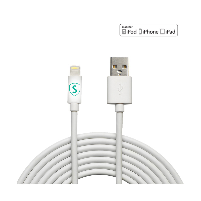 SiGN Lightning till USB -kabel — 3 meter / MFi certifierad | IT Care ...