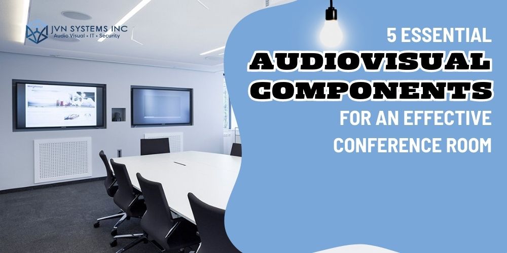 5 Essential Audiovisual Components for an Effective Conference Room