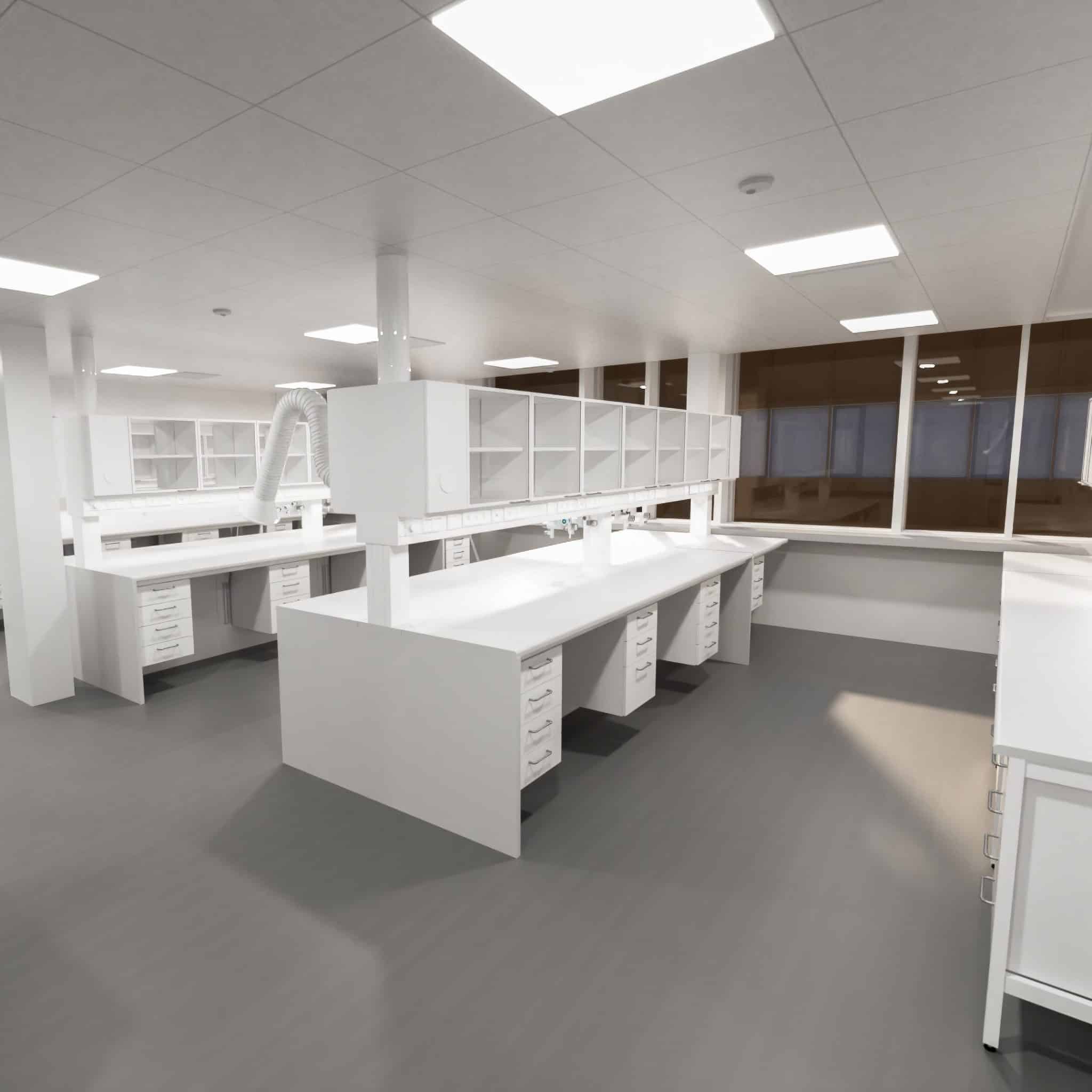 Progress at project including GMO and isotope laboratories - Labflex
