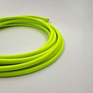 Stofledning Neon Gul 10 meter - Ledningen ApS