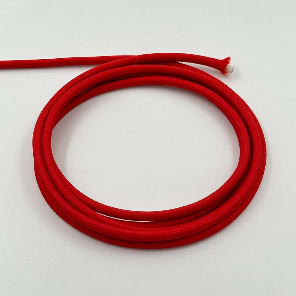 Stofledning Rød 5 meter - Ledningen ApS