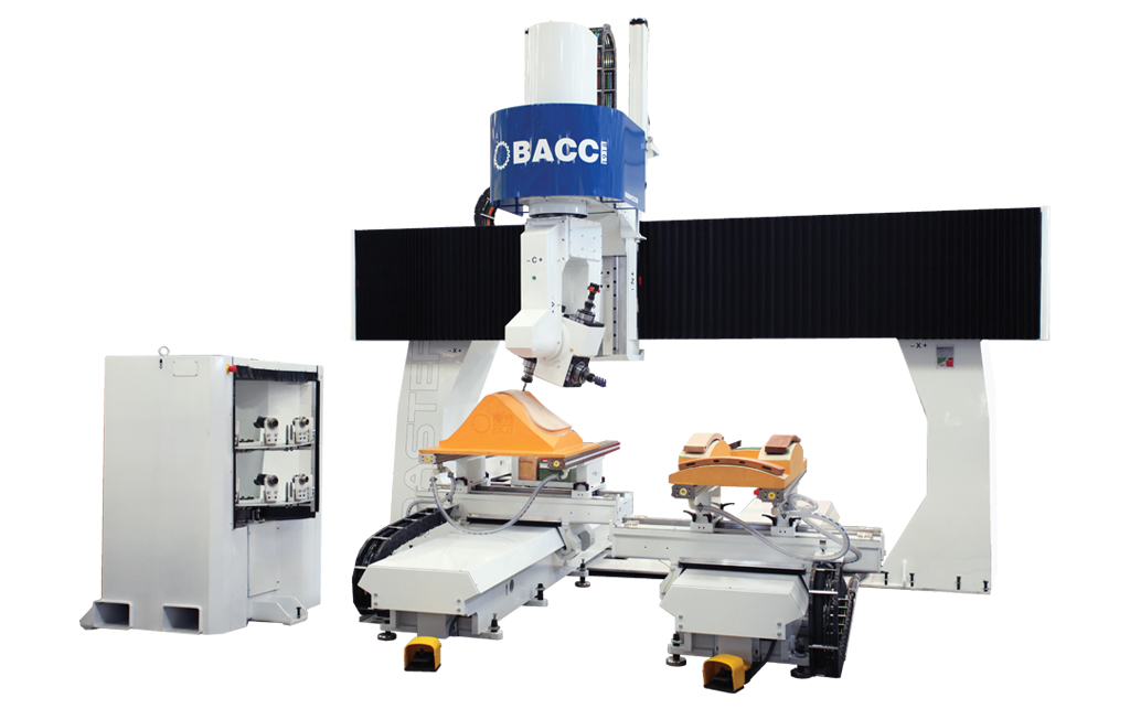 Paolino Bacci S.r.l. – CNC 6 axes Machining Center – MASTER TGV Series ...