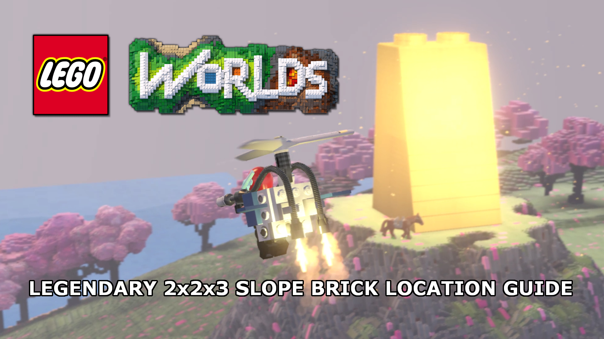 LEGO Worlds - Legendary 2x2x3 Slope Brick Location Guide
