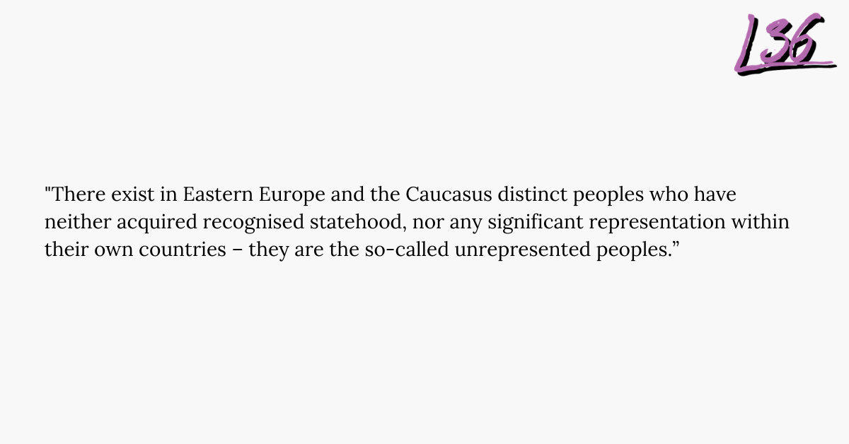 What Does It Mean To Be Unrecognised And Unrepresented? - Lossi 36