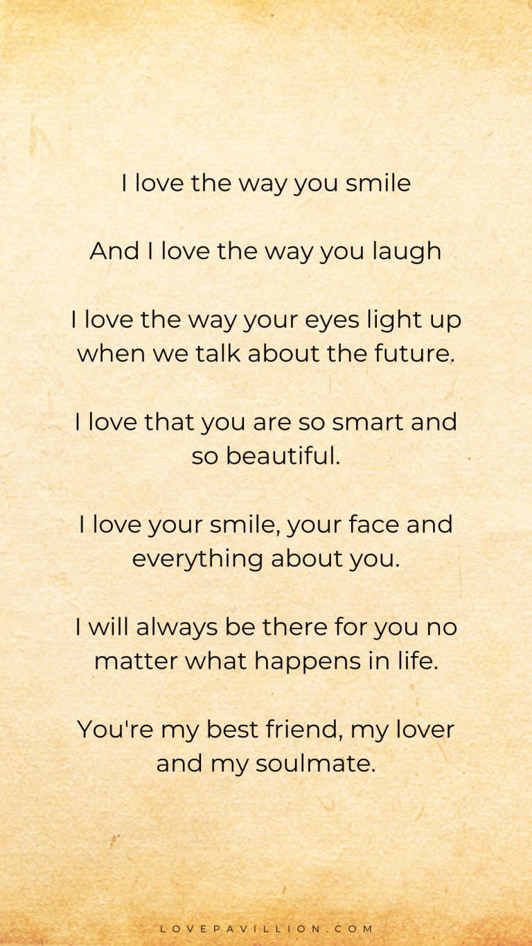 30 Love Poems to Make Her Melt - Love Pavillion