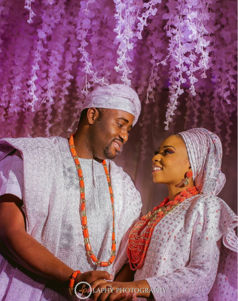 Oba Tejuoso's Daughter Princess Layebi weds Lekan Aluko - LoveweddingsNG