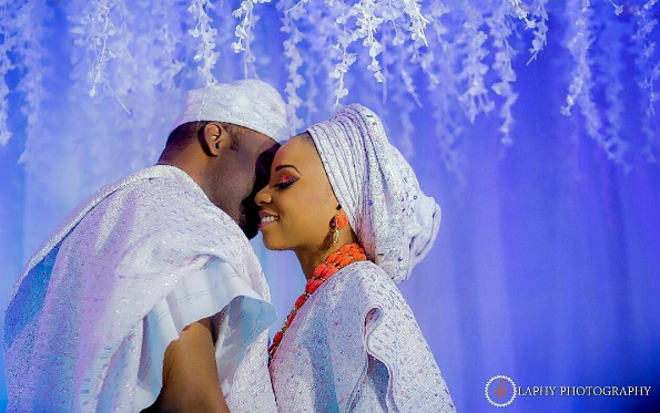 Oba Tejuoso's Daughter Princess Layebi weds Lekan Aluko - LoveweddingsNG