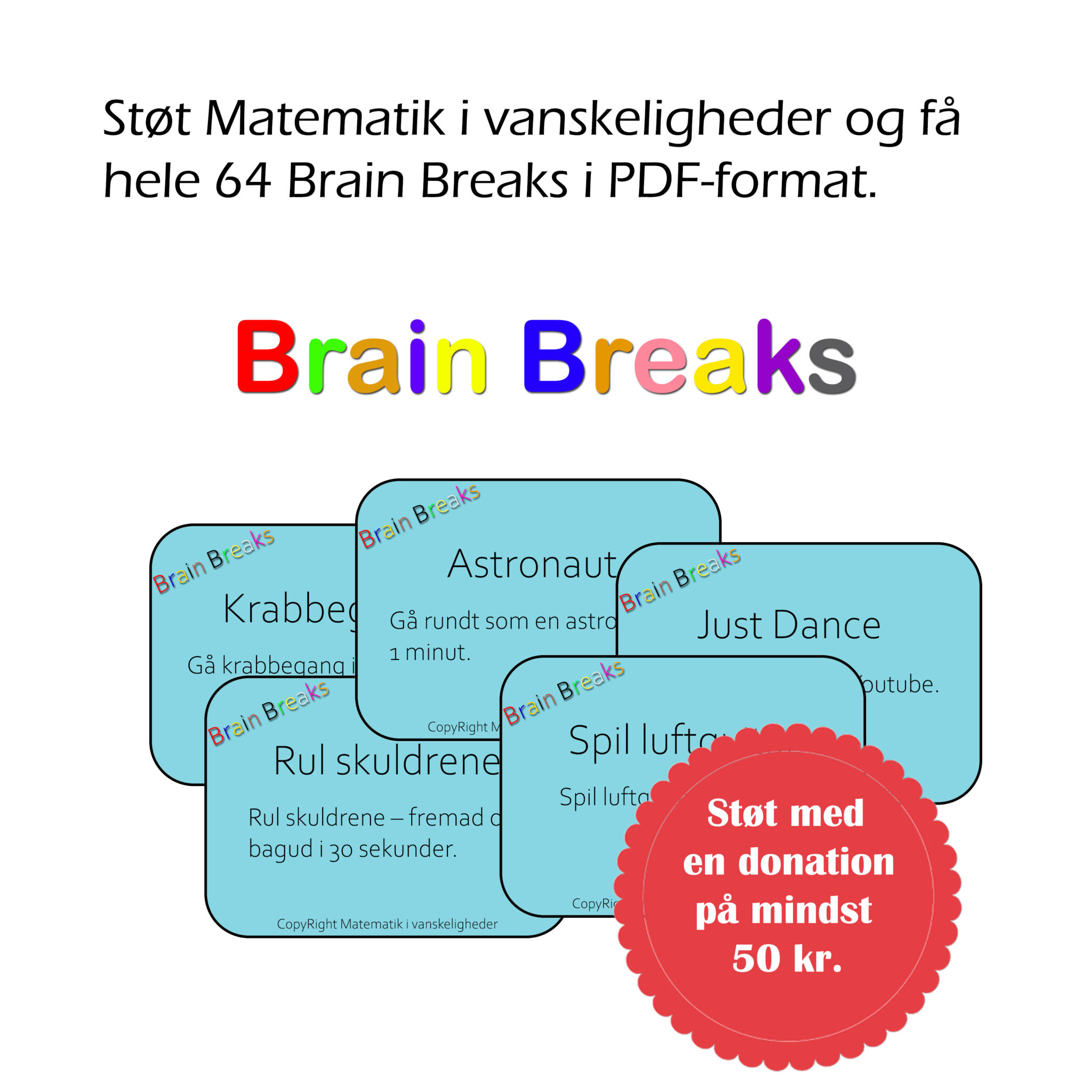 Brain Breaks - Matematik i vanskeligheder