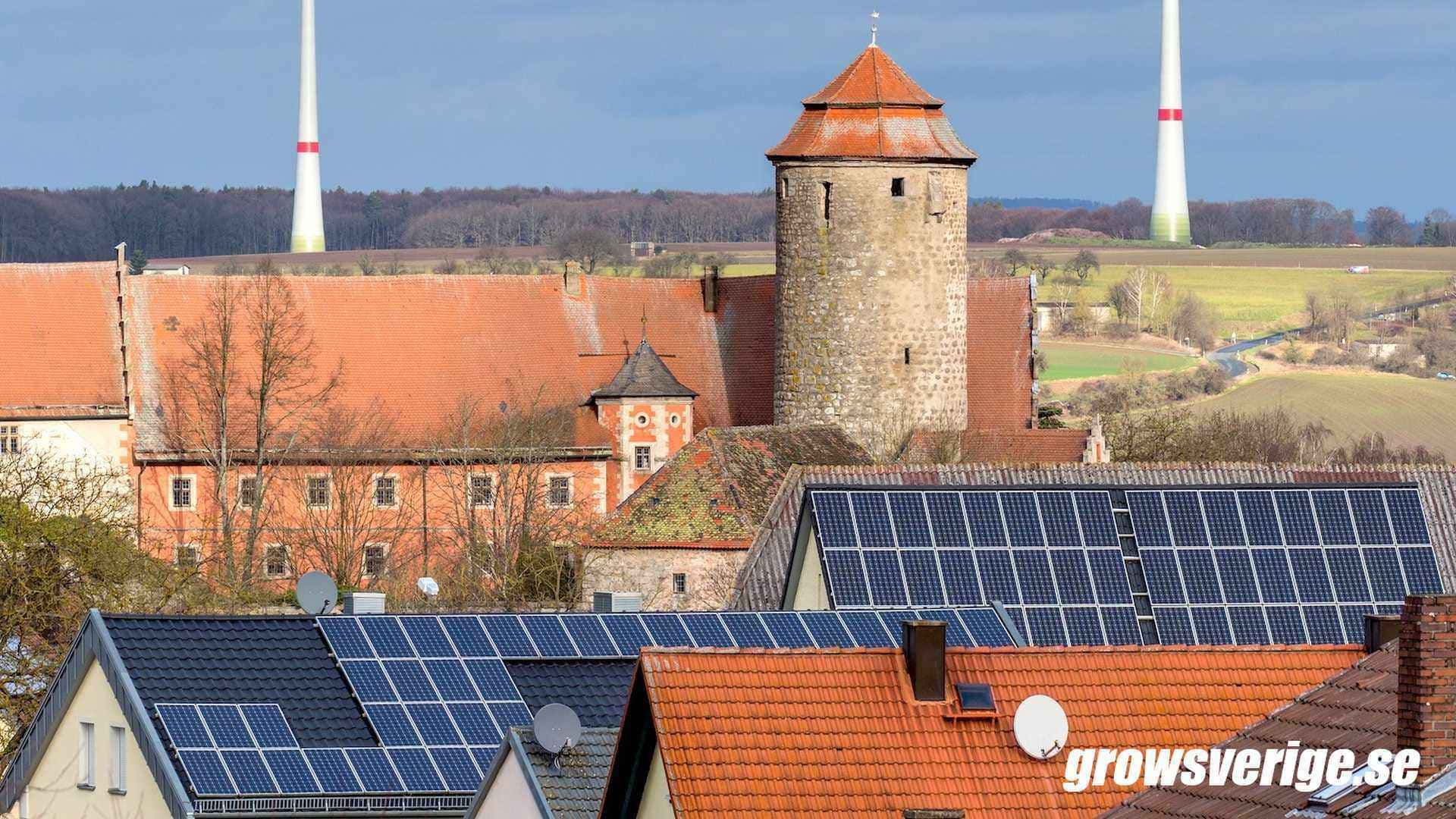 Solenergi större än brunkol och fossilgas i Tyskland - Mat och Klimat
