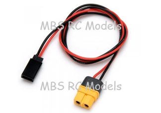 Laddkabel XT60 till Futaba/JR – MBS RC Models