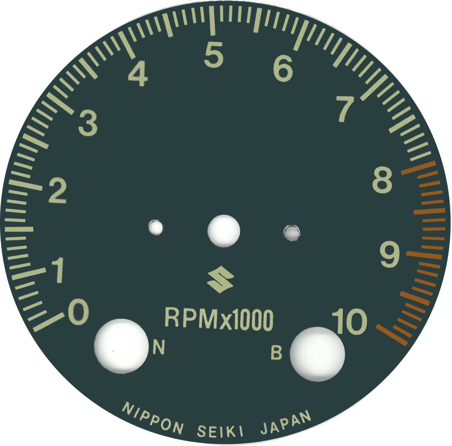 Tachometer face – Man cave & MC Restoration
