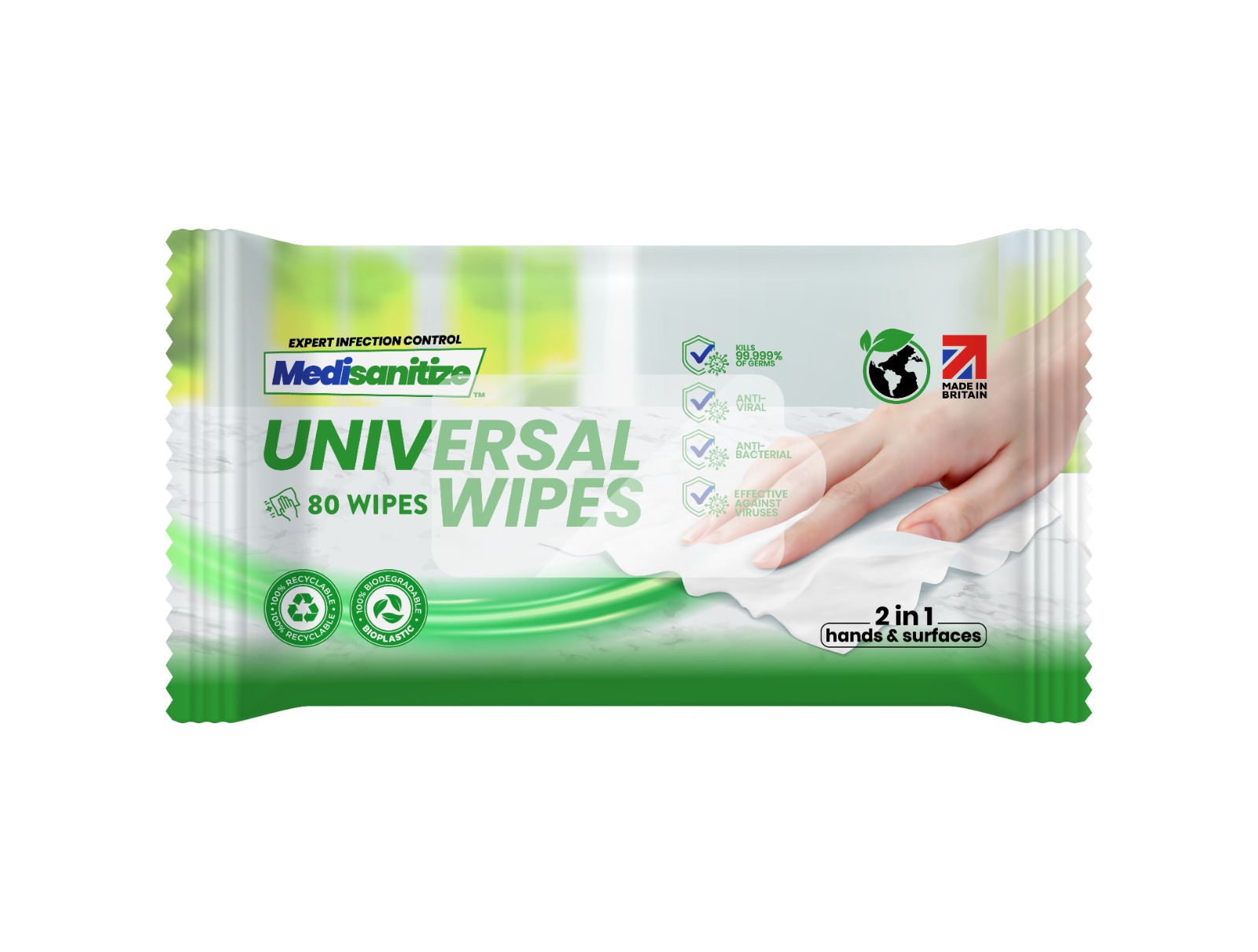 Hand and surface wipes | Medisanitize